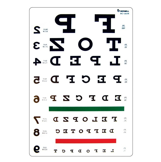 Printable Eye Chart 10 Feet Eye Chart Printable